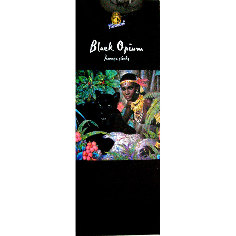 Incense Sticks: Kamini Black Opium - Qi Crystals